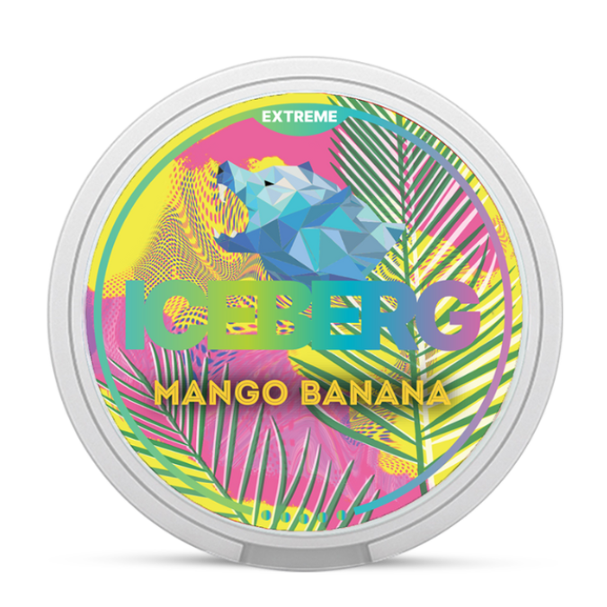 ICEBERG Mango Banana Extreme Snus nu met Volumekorting!!