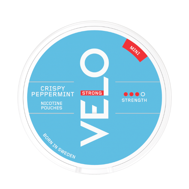 Velo Crispy Peppermint MINI Snus nu met Volumekorting!!