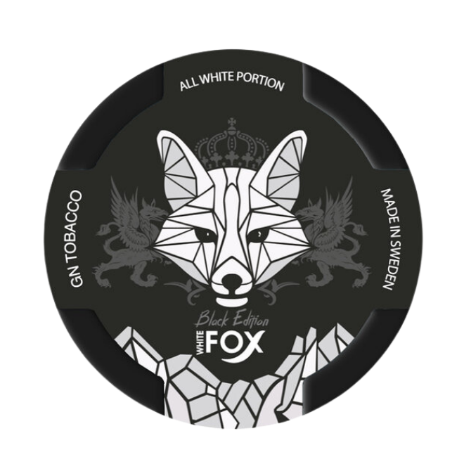 White Fox Black Edition Snus nu met Volumekorting!!