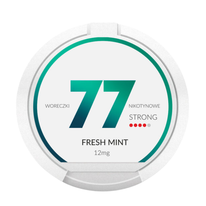 77 Fresh Mint Strong Snus nu met Volumekorting!!
