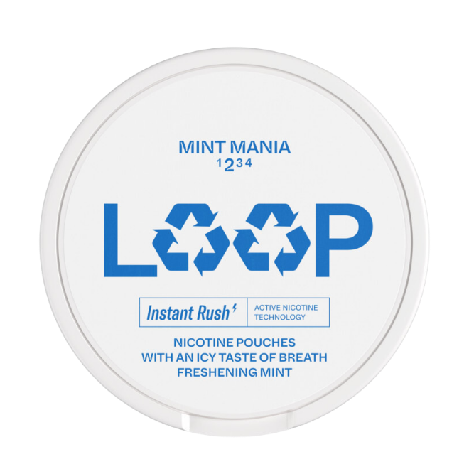 Loop Mint Mania Snus nu met Volumekorting!!
